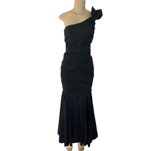 Xscape | Dresses | Xscape Mermaid Formal Gown Dress Prom Black | Poshmark